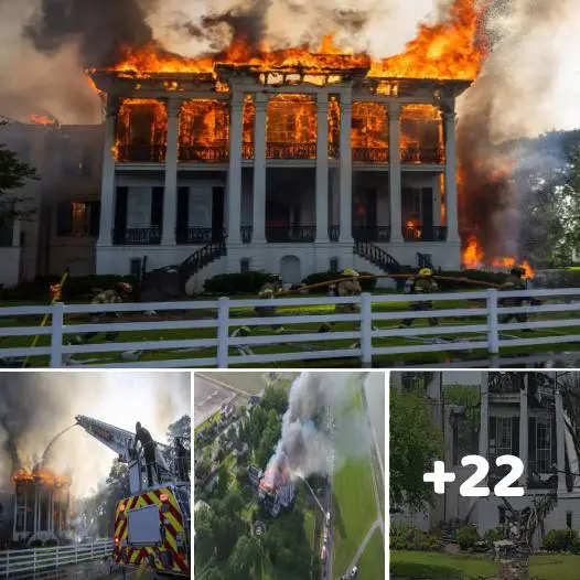Owner Of Largest Antebellum Mansion In The South Hopes To Rebuild After 